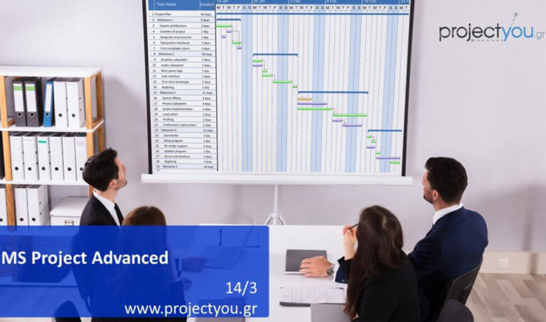 MS Project Advanced - Μάρτιος 2020 - Projectyou